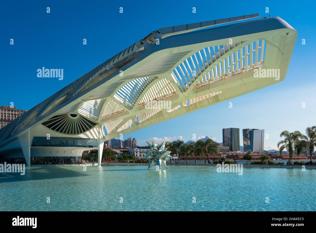 Rio de Janeiro, Brazil - August 11, 2018: The Museum of Tomorrow, a ...