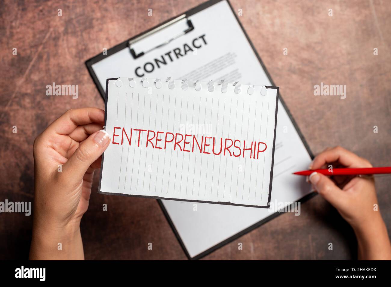 Inspiration showing sign Entrepreneurship. Business approach Process of ...