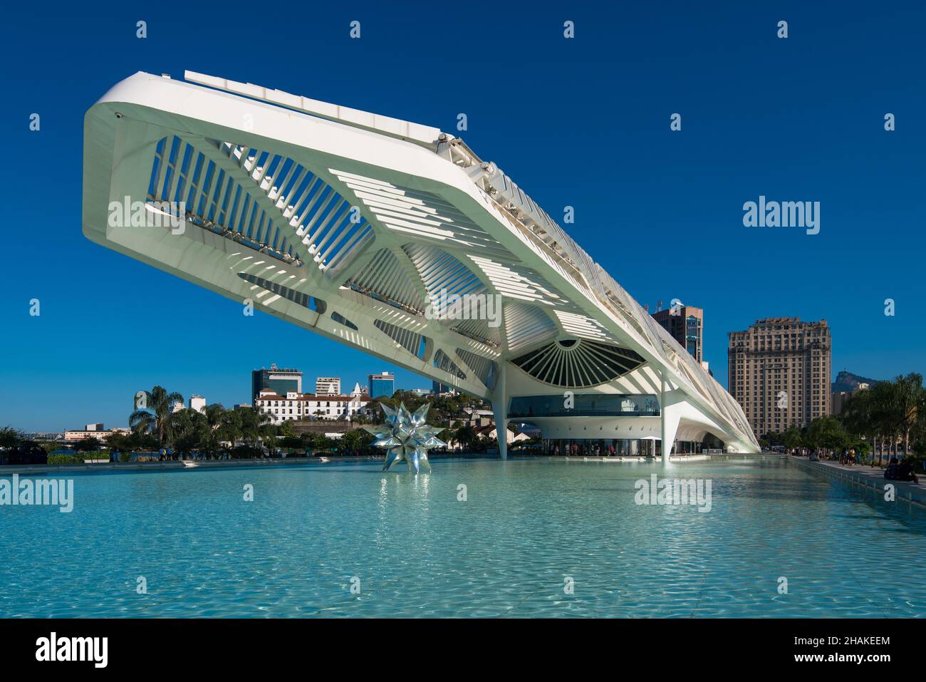 Rio de Janeiro, Brazil - August 11, 2018: The Museum of Tomorrow, a ...