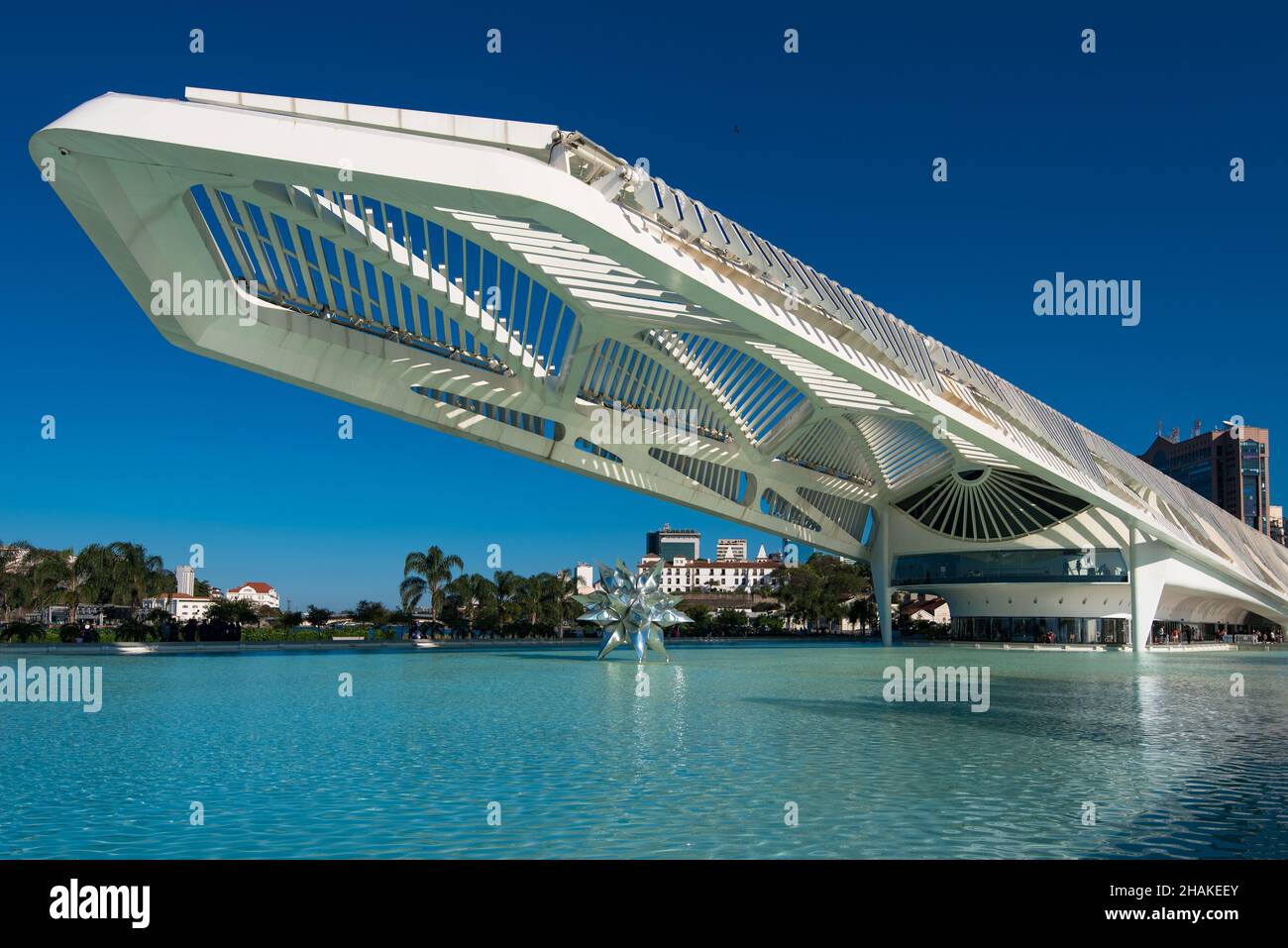 Rio de Janeiro, Brazil - August 11, 2018: The Museum of Tomorrow, a ...