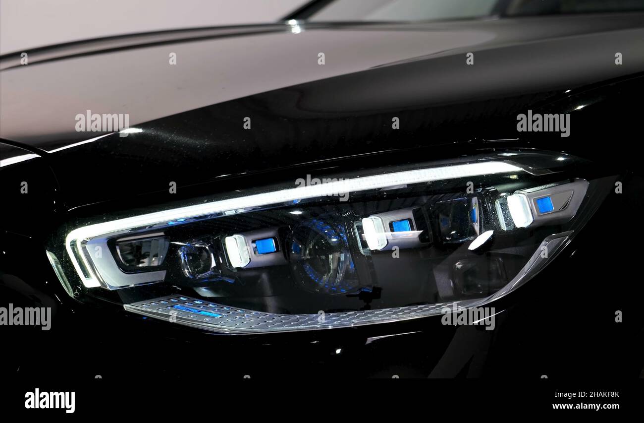 STUTTGA, GERMANY - Dec 10, 2021: Luxurious Car Exterior With Elegant ...