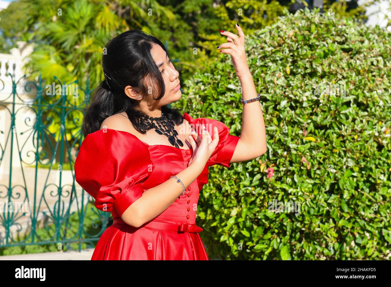 Young Mexican woman, Merida Mexico Stock Photo - Alamy