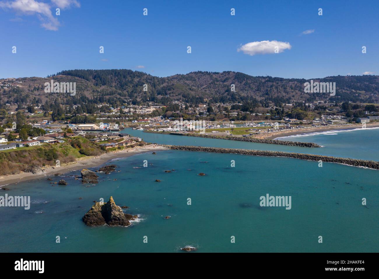 Brookings jetty hi-res stock photography and images - Alamy
