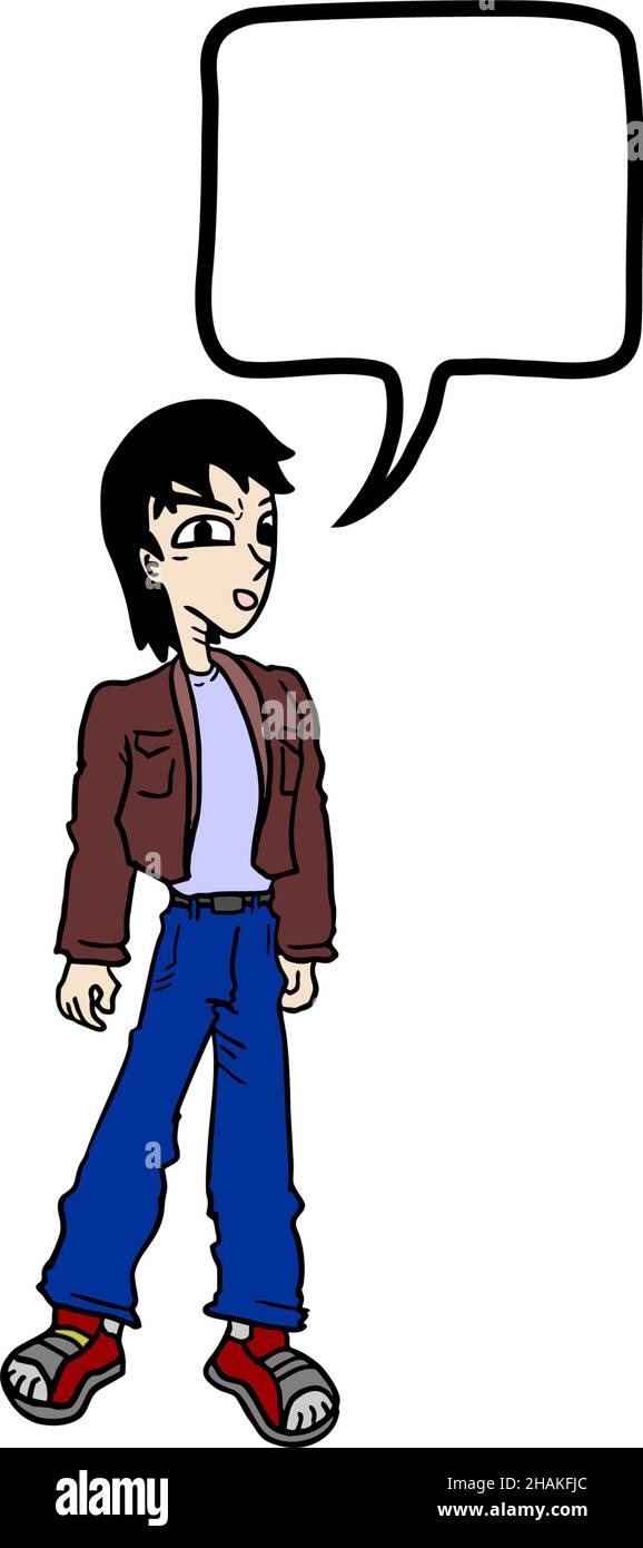 Boy communication Stock Vector Images - Alamy