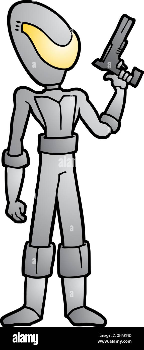 Future police Stock Vector Images - Alamy