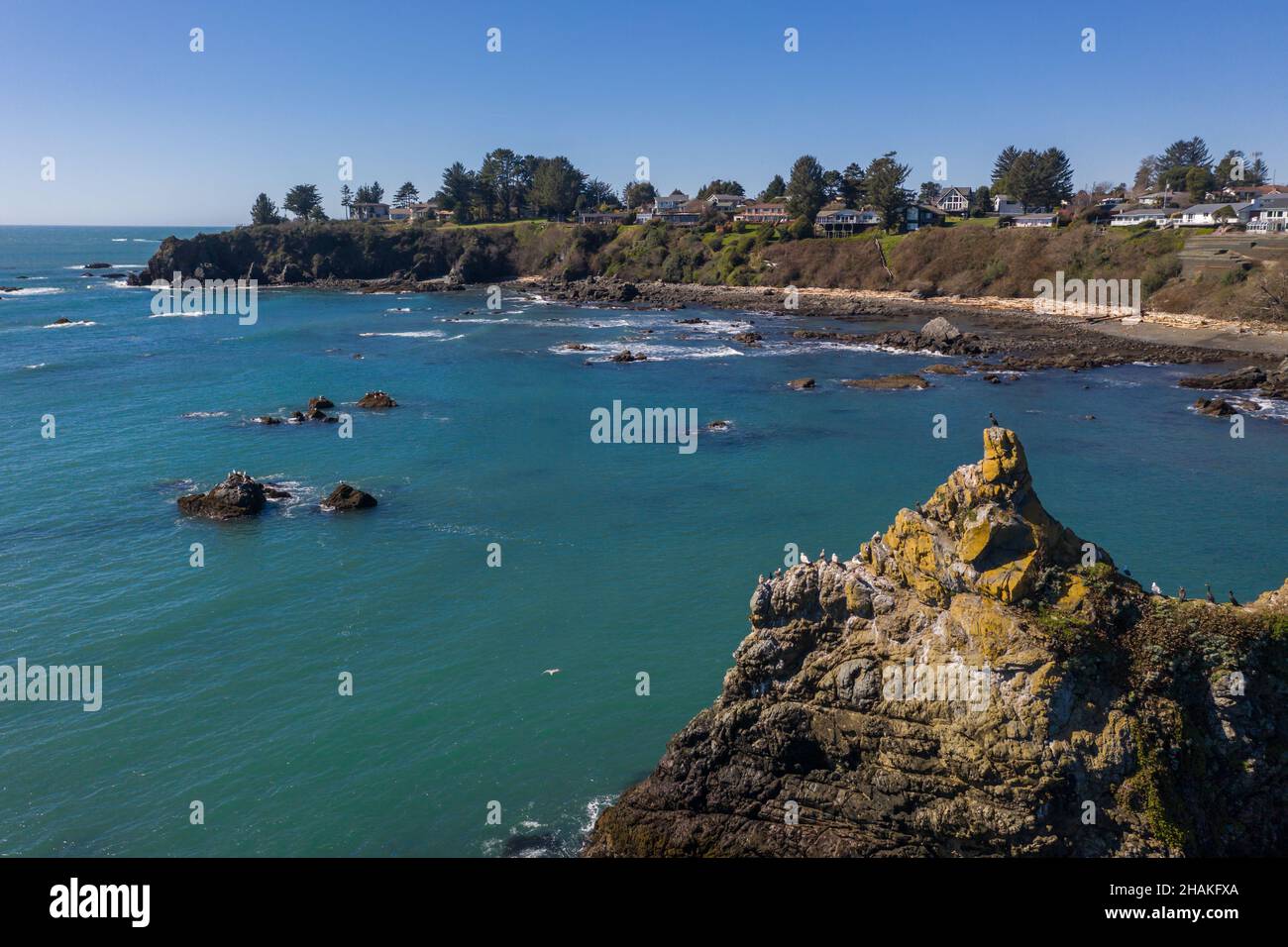 Sea stacks Brookings southern Oregon coast Stock Photo - Alamy