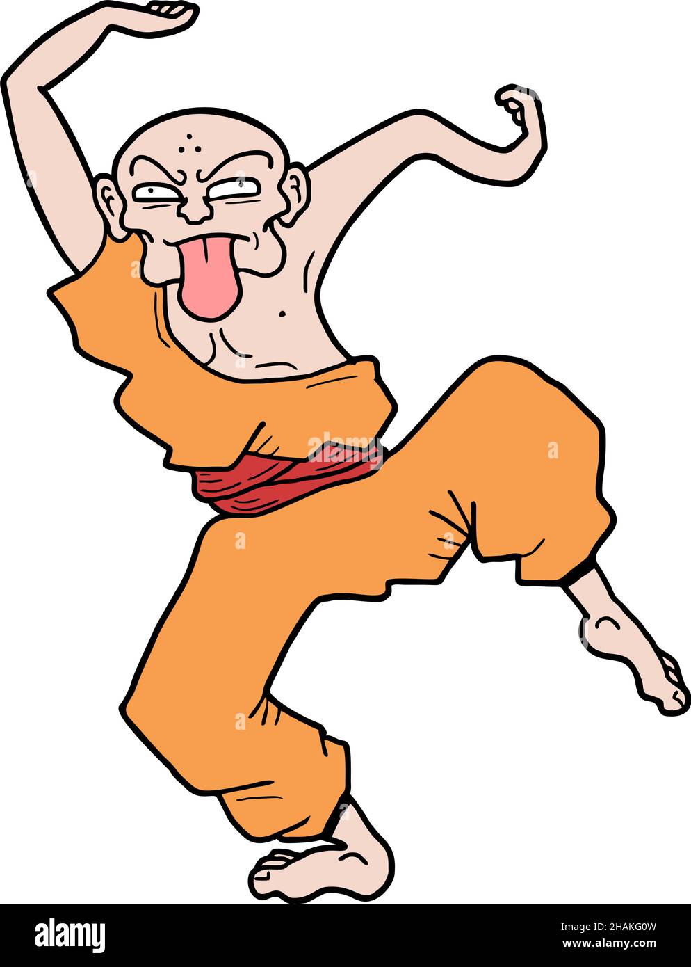 Monk artist Stock Vector Images - Alamy