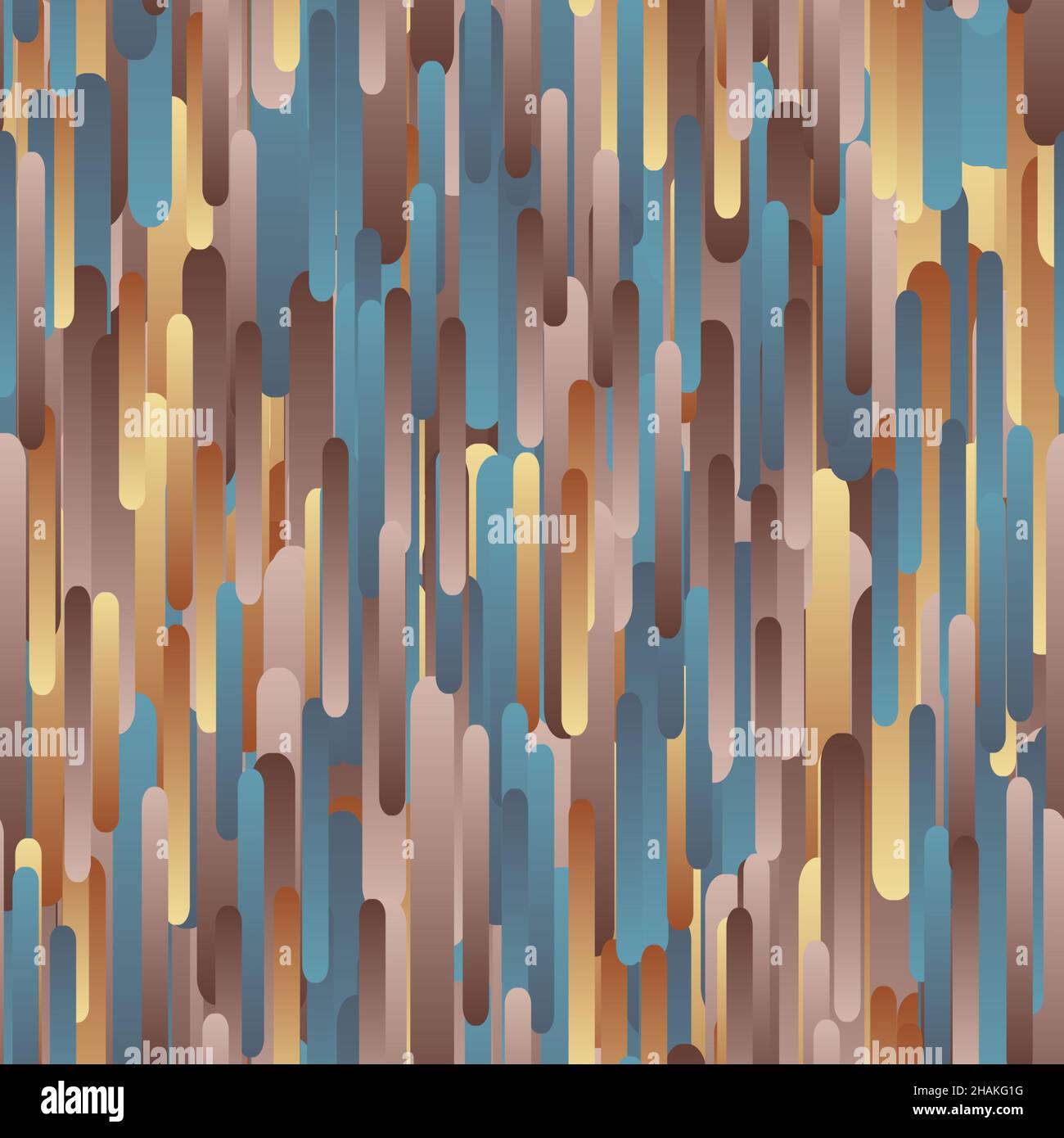 Seamless funky pill shaped gradient lines surface pattern design for ...