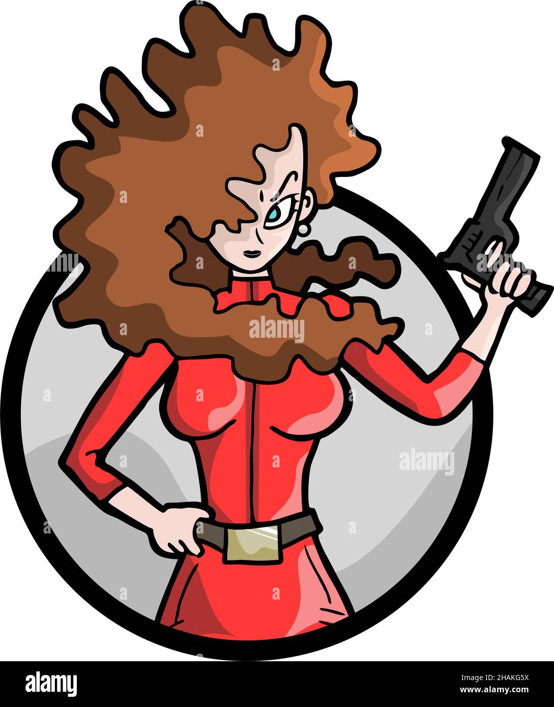 Girl gang Stock Vector Images - Alamy