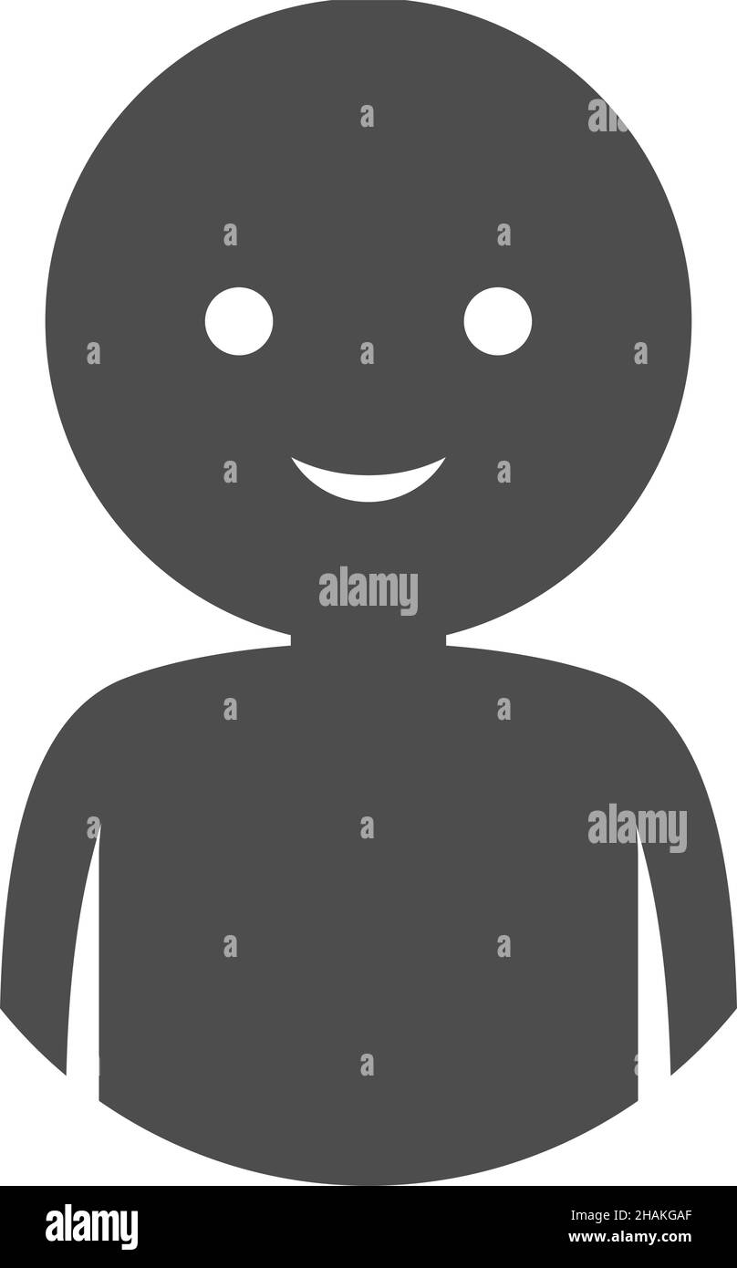 Smiley person Stock Vector Images - Alamy