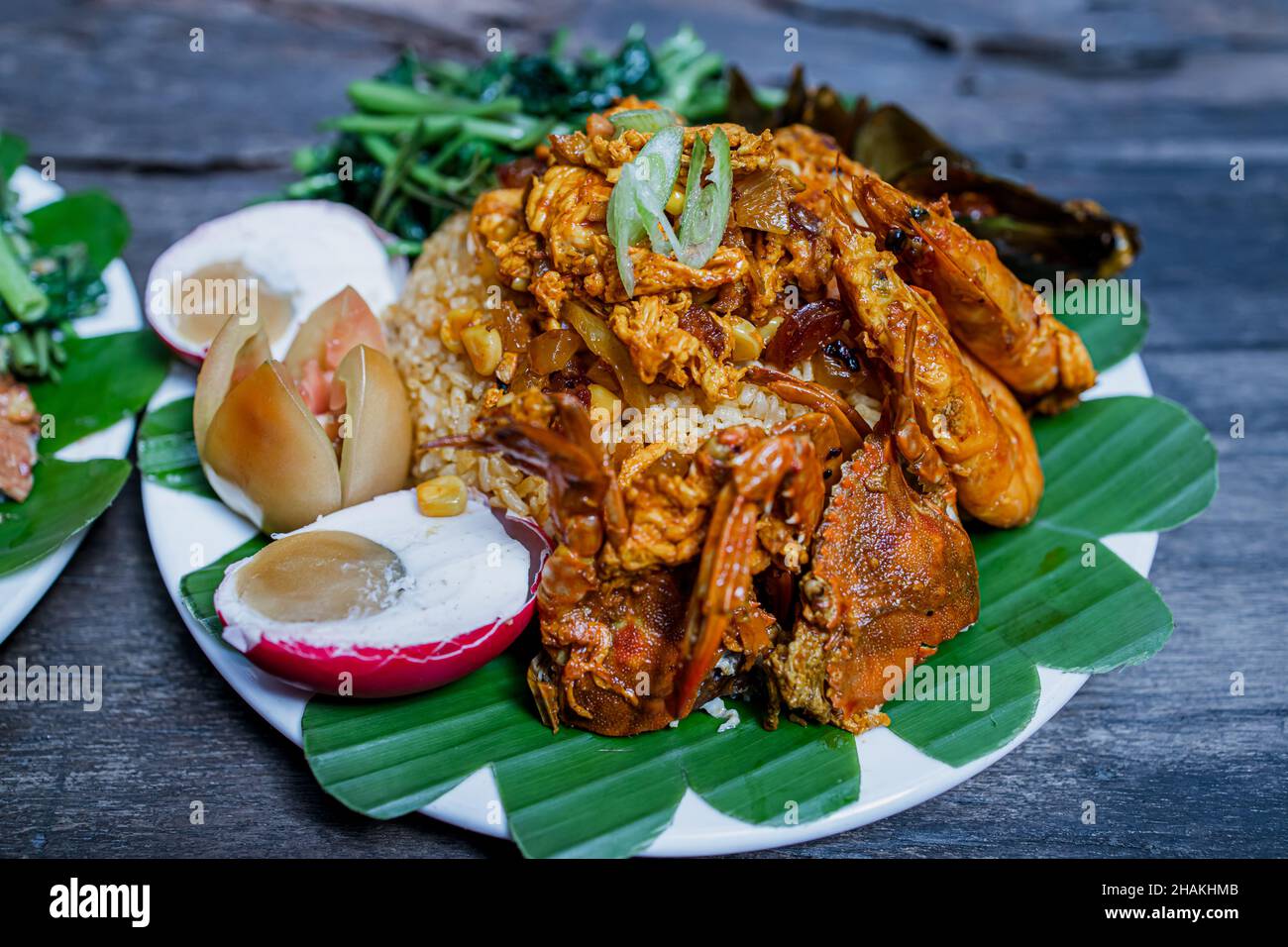 Philippines food rice shrimp hi-res stock photography and images - Alamy