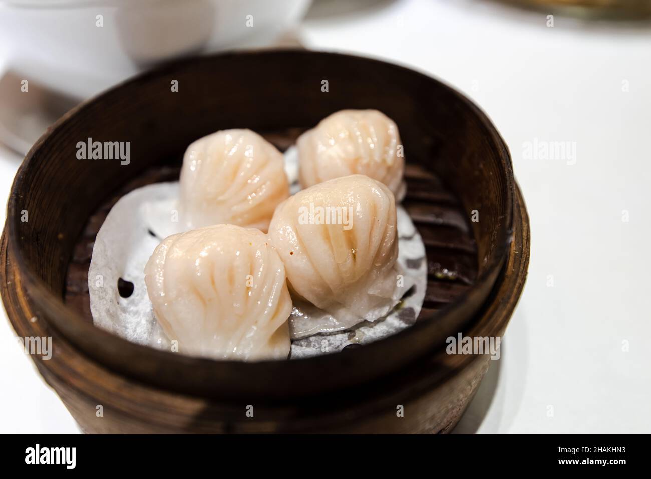 Popular chinese dim sum hakaw at restaurant Stock Photo - Alamy