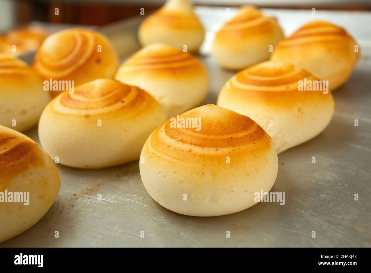 Colombian almojabanas - Delicious traditional food recipe Stock Photo ...