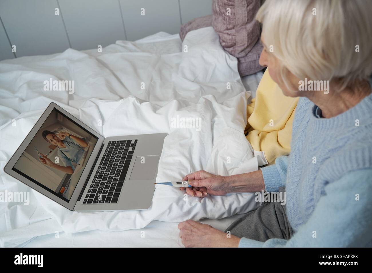 Modern technology making it easy to see doctor from home Stock Photo ...