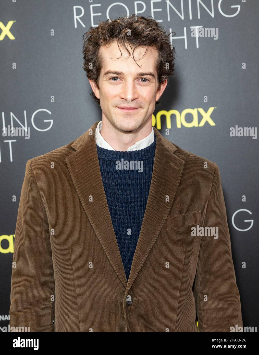 New York, NY - December 13, 2021: AJ Shively attends the "ReOpening ...