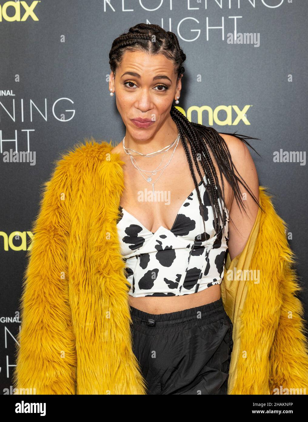 New York, NY - December 13, 2021: Sarin Monae West attends the ...