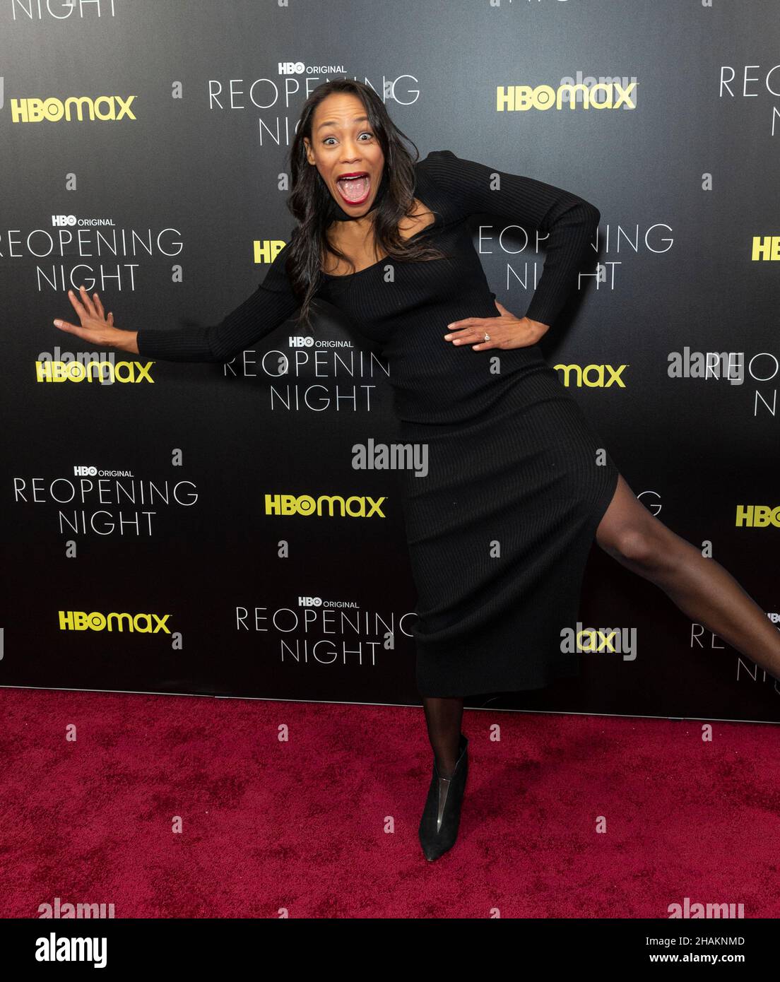 New York, NY - December 13, 2021: Nikki Michelle James attends the ...