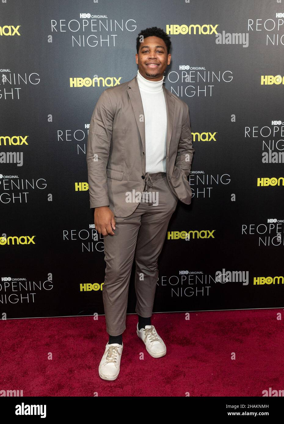 Brandon Lindsay attends the "ReOpening Night" by HBO Max premiere at ...