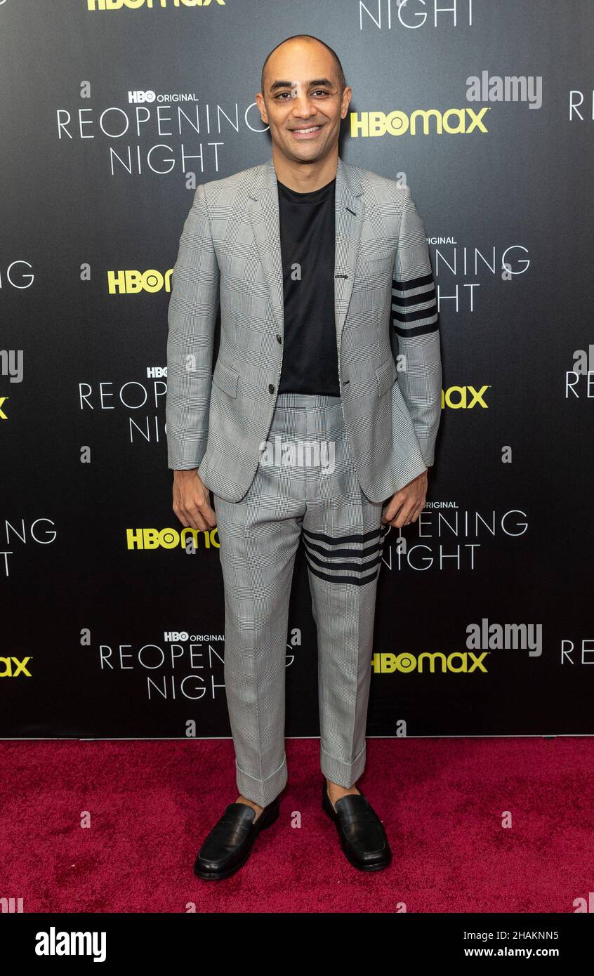 Saheem Ali attends the "ReOpening Night" by HBO Max premiere at HBO ...