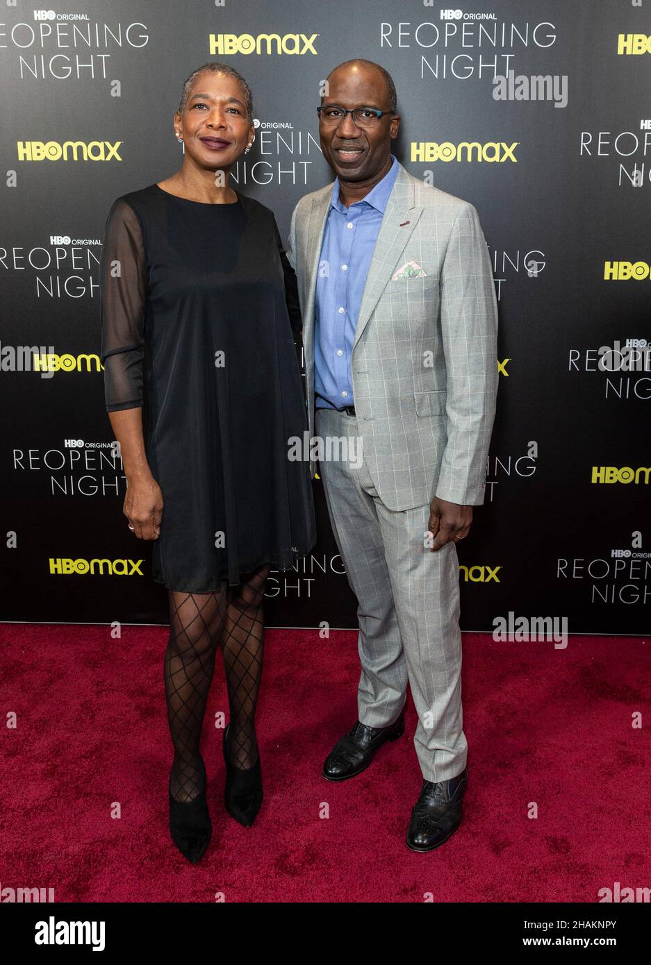 New York, NY - December 13, 2021: Russell G. Jones (R) attends the ...