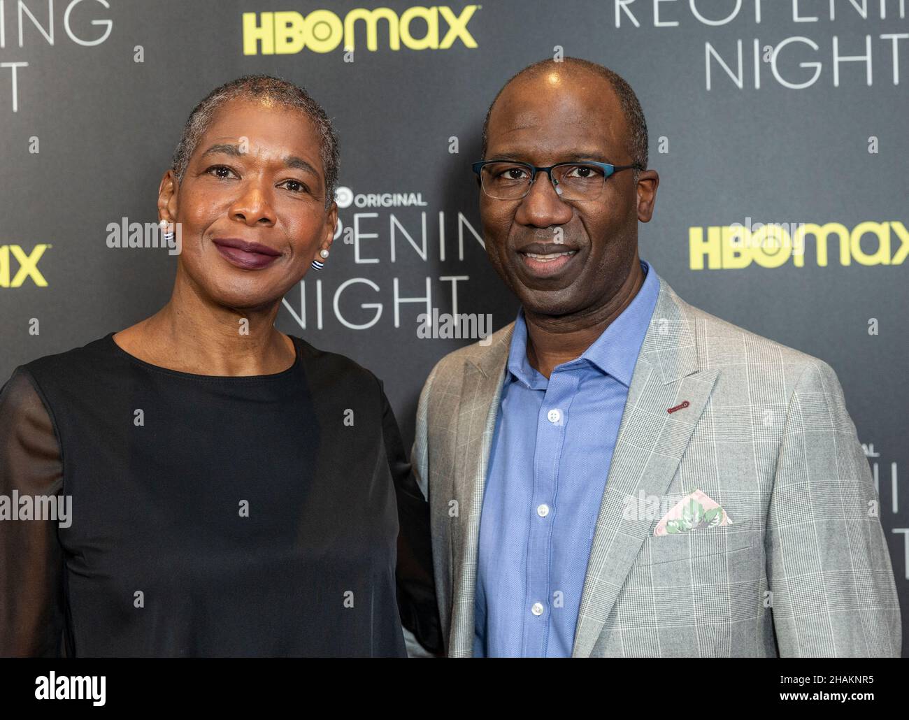 New York, NY - December 13, 2021: Russell G. Jones (R) attends the ...