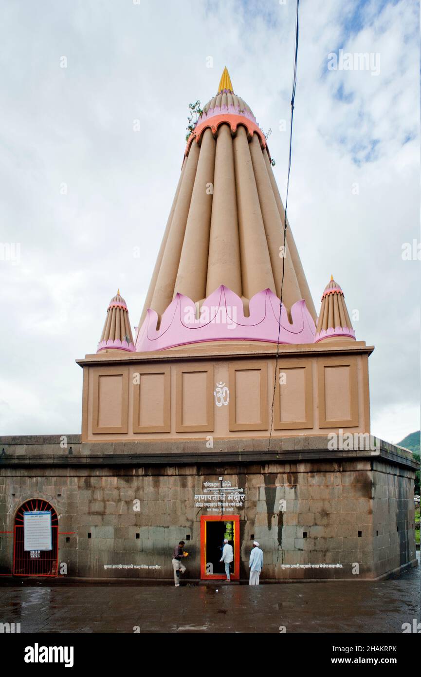 Maha Ganpati(Dholya Ganpati) Temple at Wai Maharashtra India Stock ...