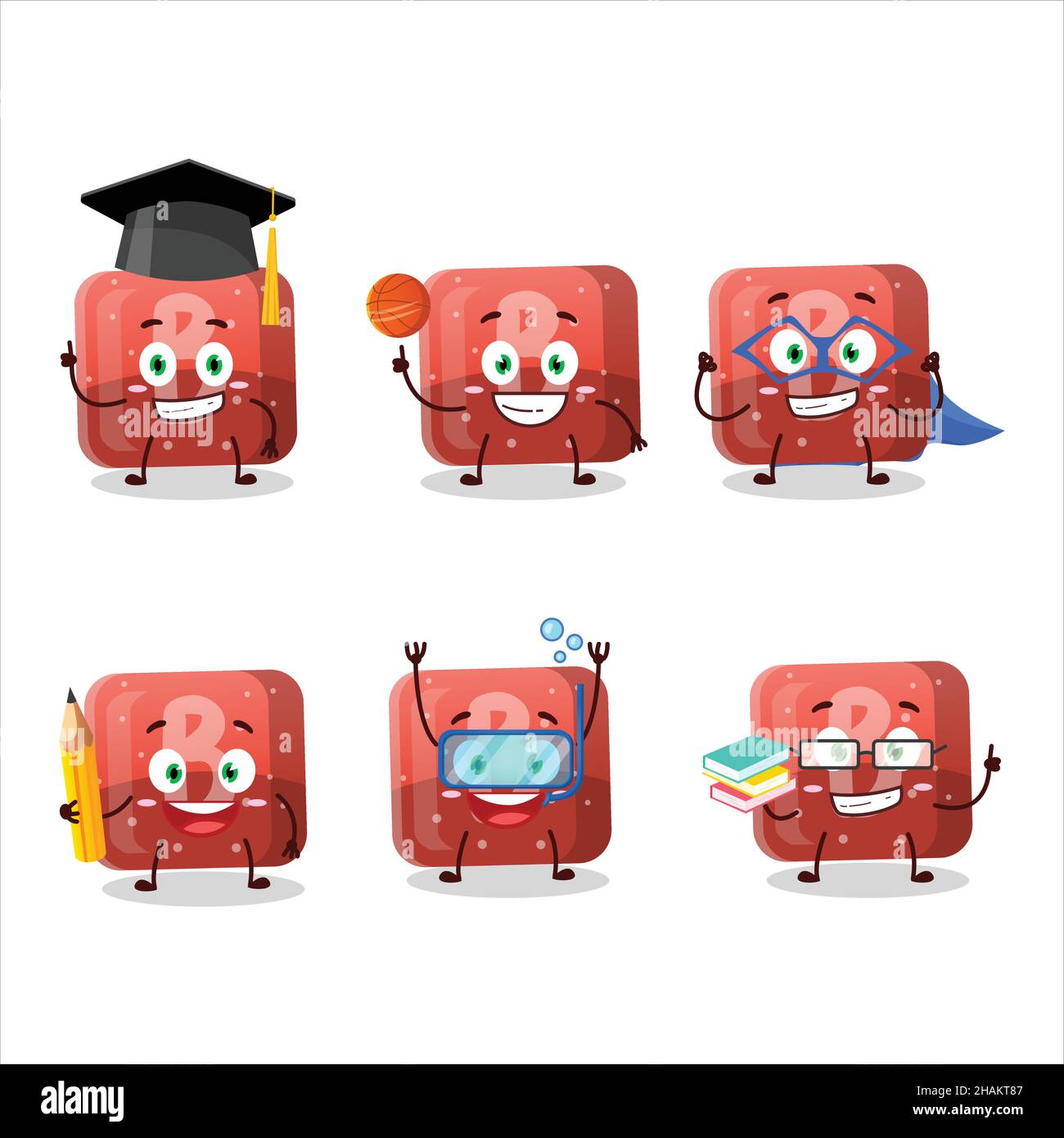 Candy red finish Stock Vector Images - Alamy