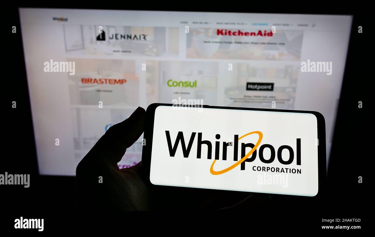 Whirlpool logo hi-res stock photography and images - Alamy