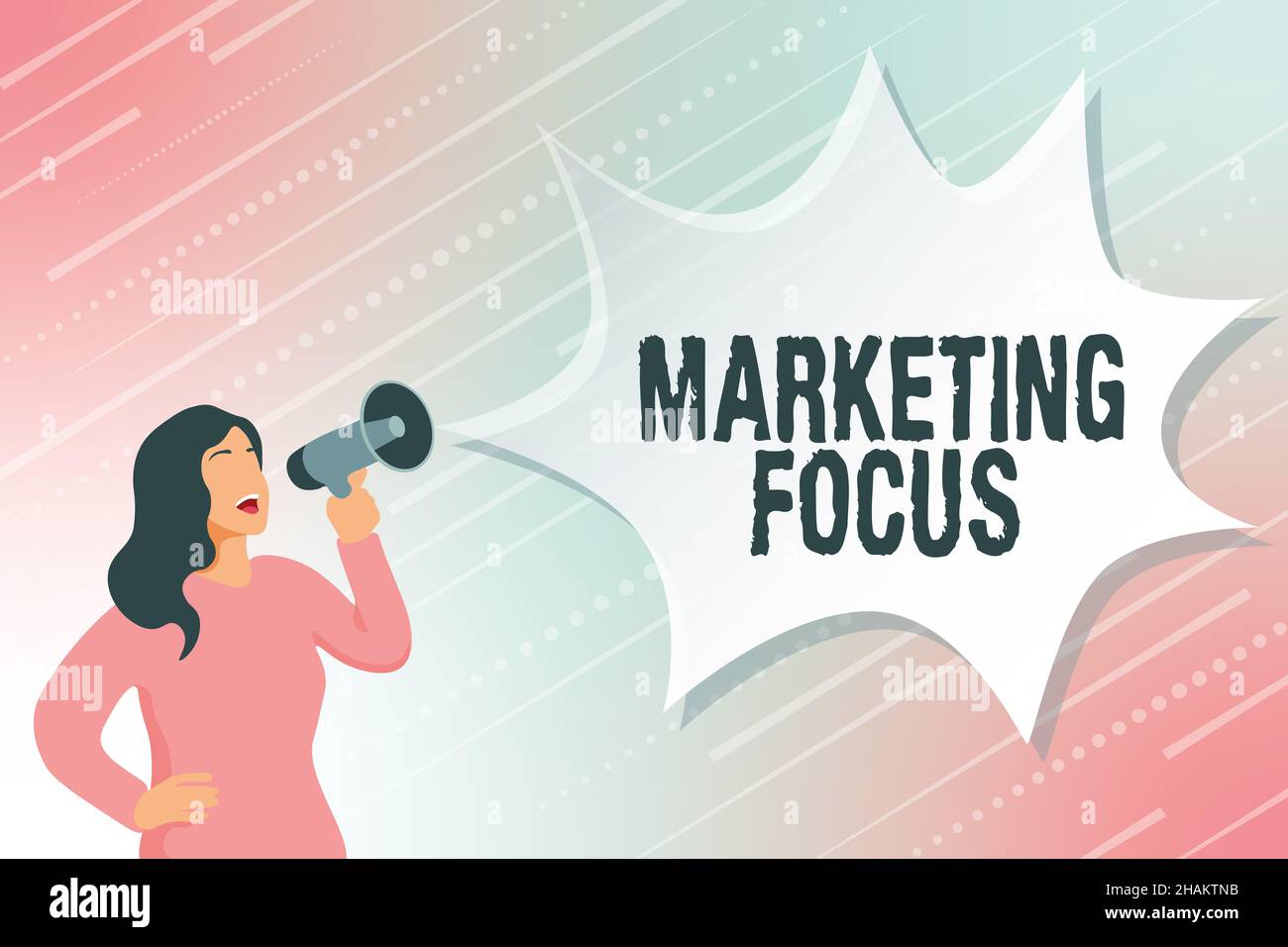 Conceptual display Marketing Focus. Business approach understanding ...