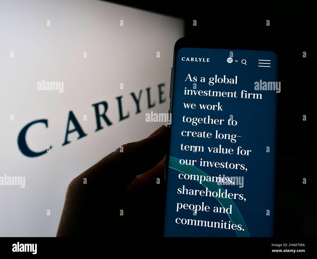 Carlyle logo hi-res stock photography and images - Alamy