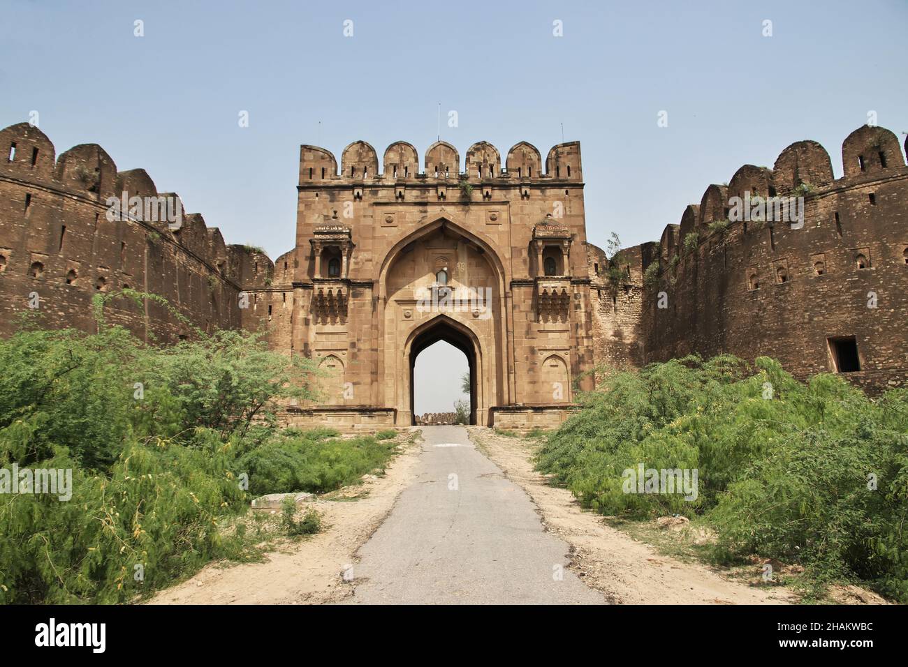 Rohtas fort wall hi-res stock photography and images - Alamy