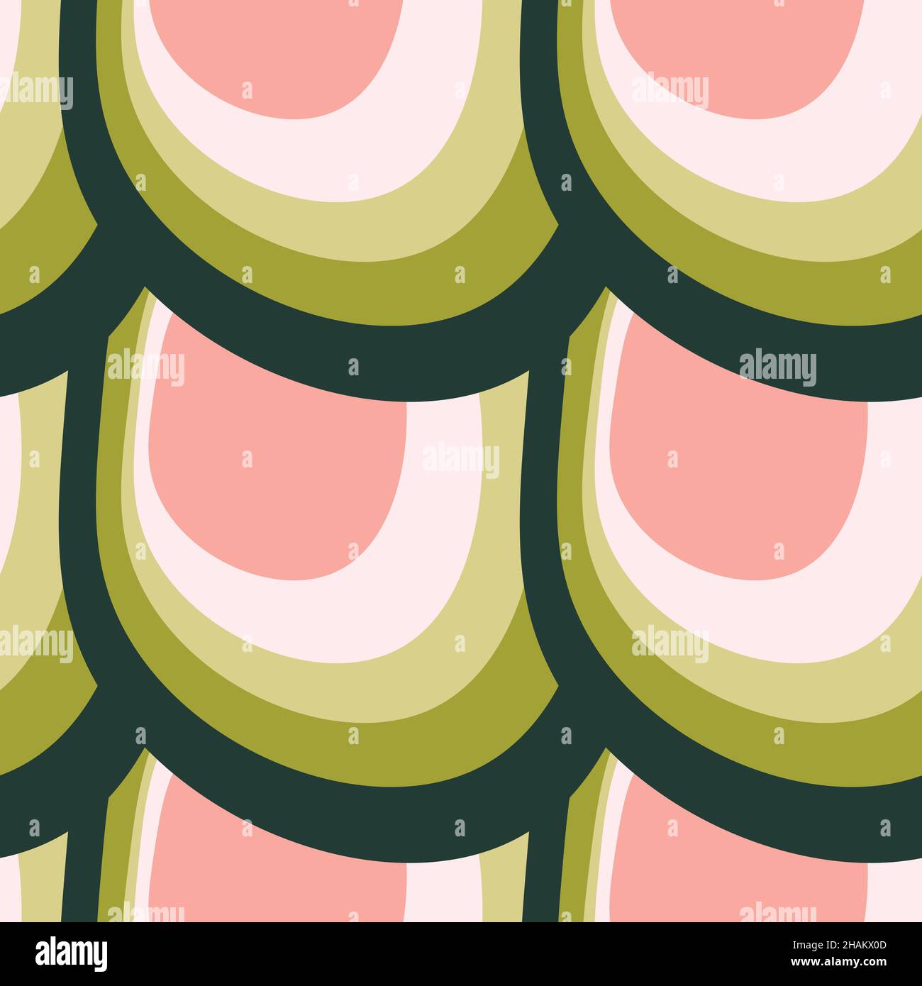 Illustration A seamless pattern on a square background - the scales of ...