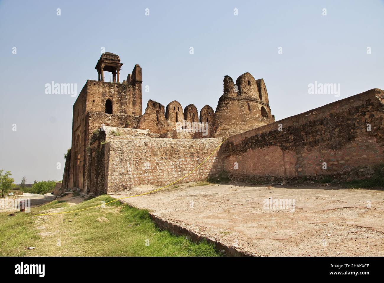 Rohtas Fort, Qila Rohtas fortress in province of Punjab, Pakistan Stock ...