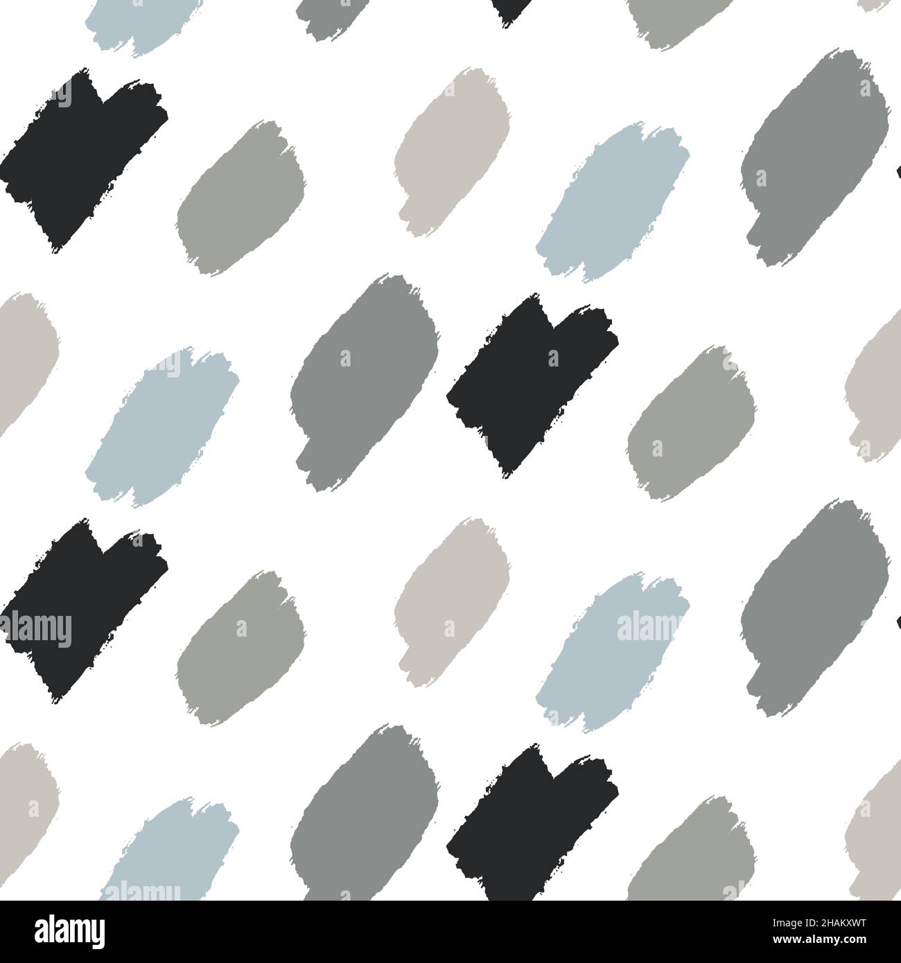 Simple bold brush strokes seamless pattern texture Stock Vector Image ...