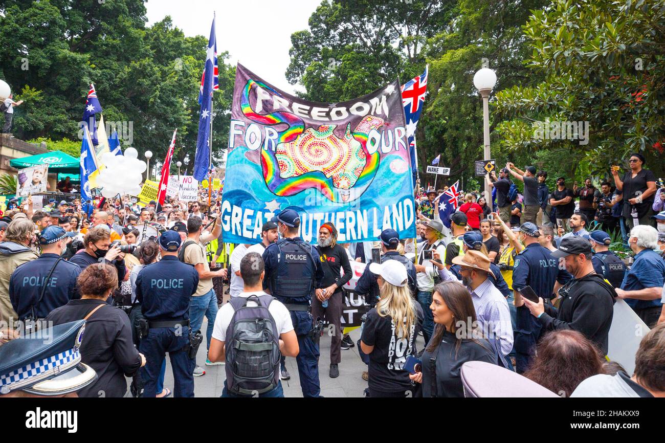 The World Wide Freedom Day Rally, held in Sydney, Australia on 20 ...