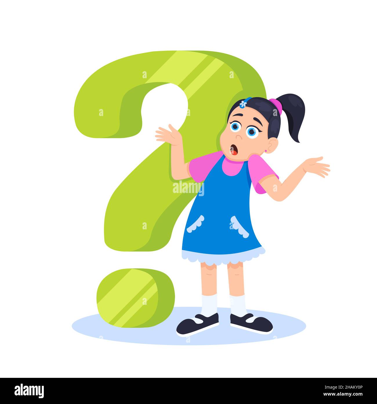 Student Asking Question Clip Art