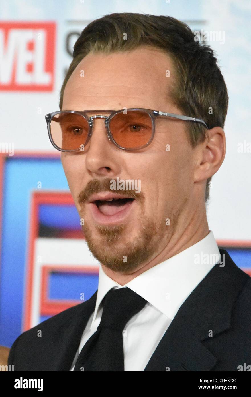 Los Angeles, California, USA 13th December 2021 Actor Benedict ...