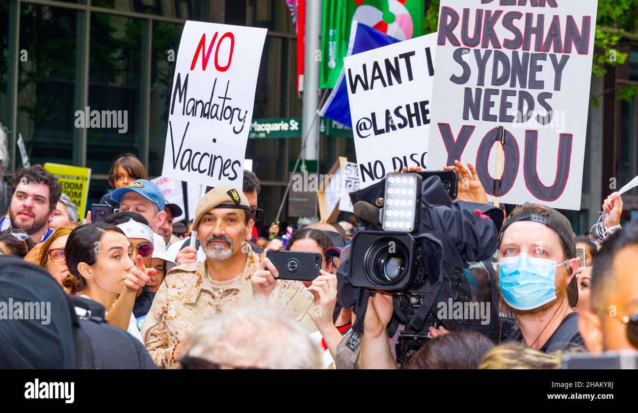 The World Wide Freedom Day Rally, held in Sydney, Australia on 20 ...