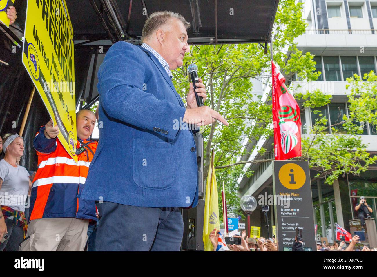 The World Wide Freedom Day Rally, held in Sydney, Australia on 20 ...