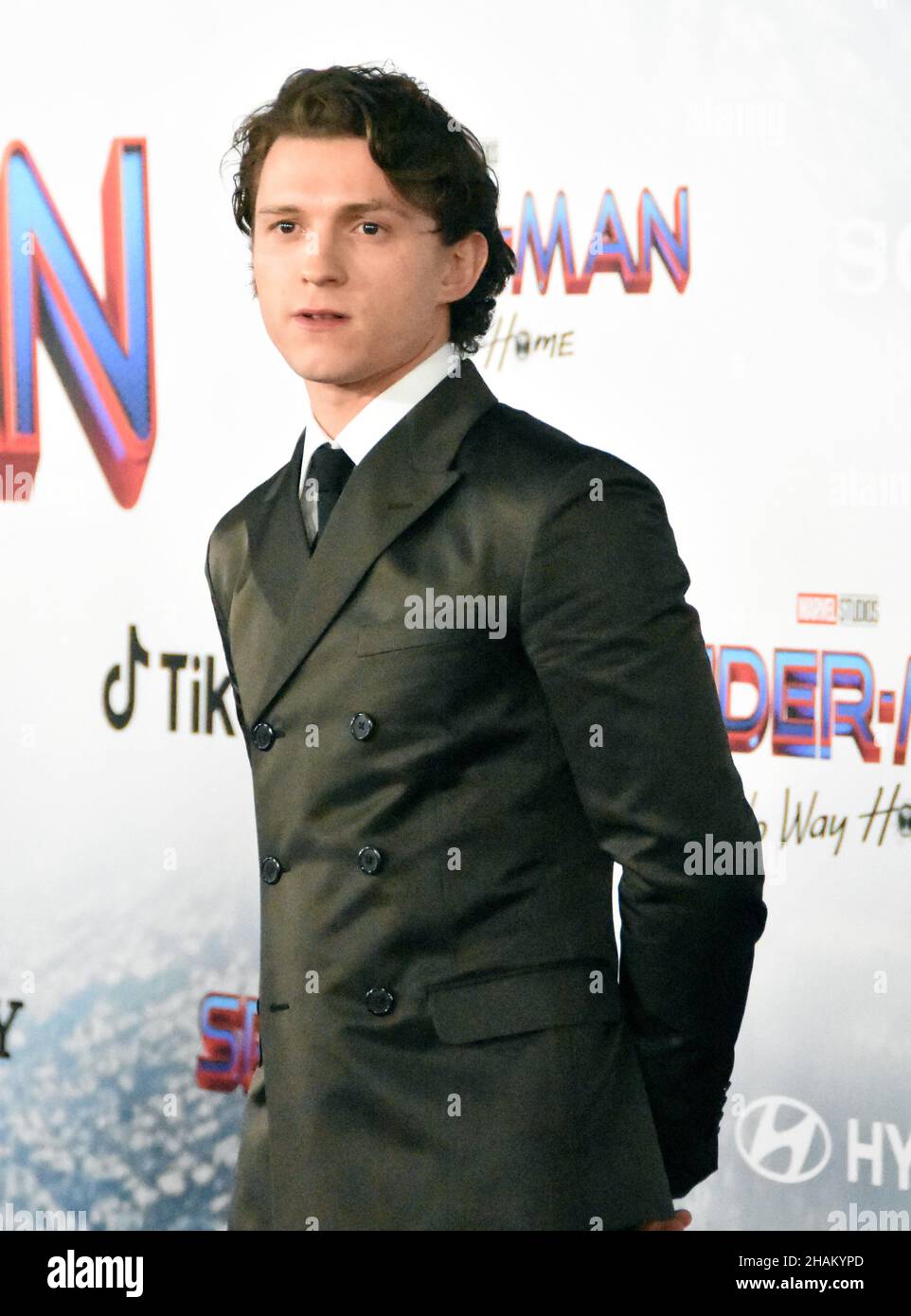 Los Angeles, California, USA 13th December 2021 Actor Tom Holland ...