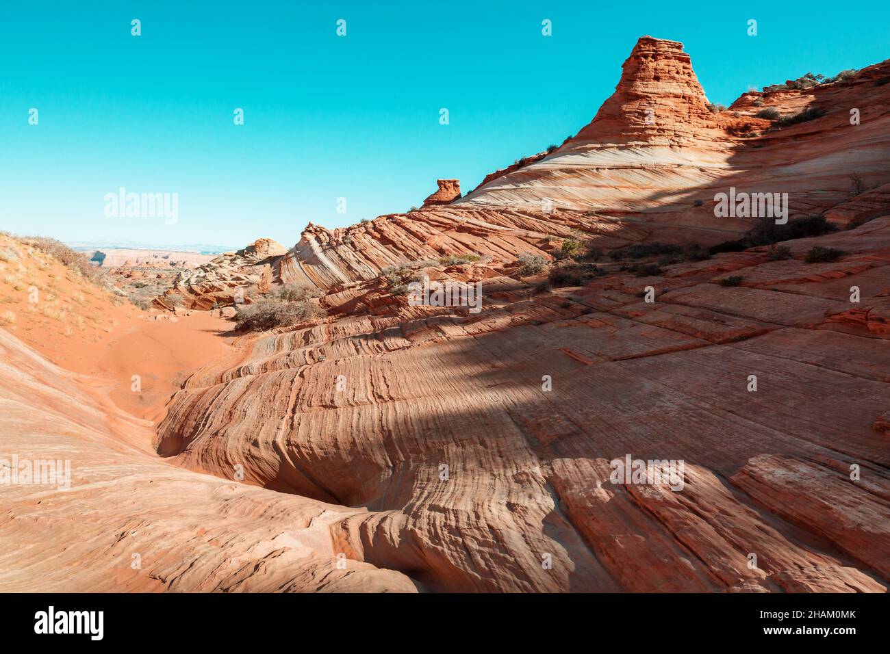 Coyote Buttes of the Vermillion Cliffs Wilderness Area, Utah and ...