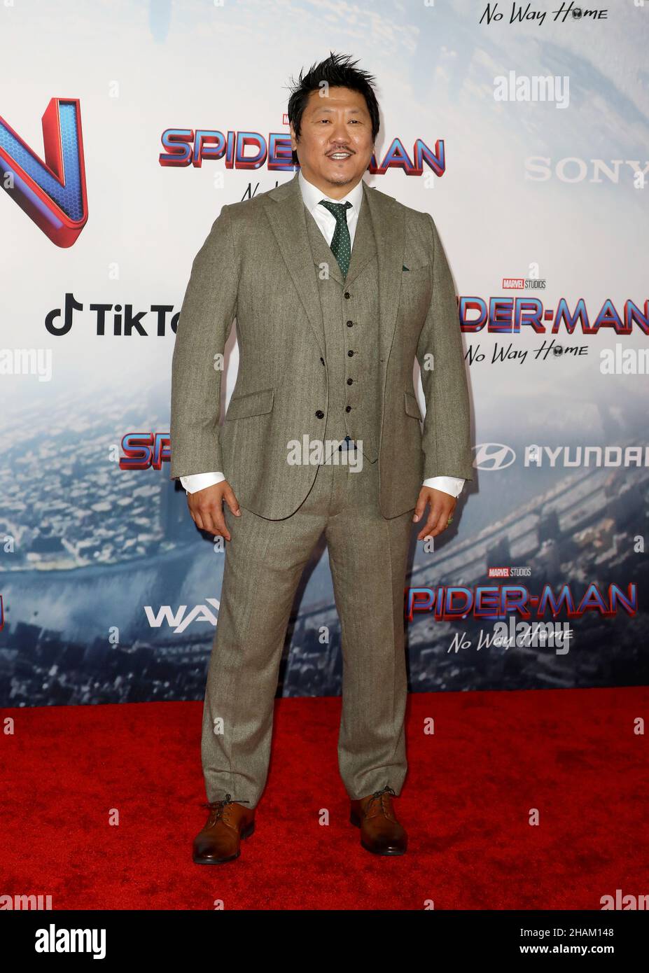 Benedict Wong at the Sony Pictures' "Spider-Man: No Way Home" Los ...