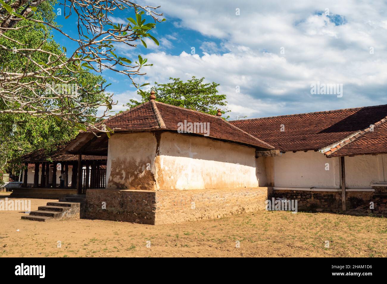 Traditional wood carvings of Embekka Devalaya , Embekka Devalaya was ...