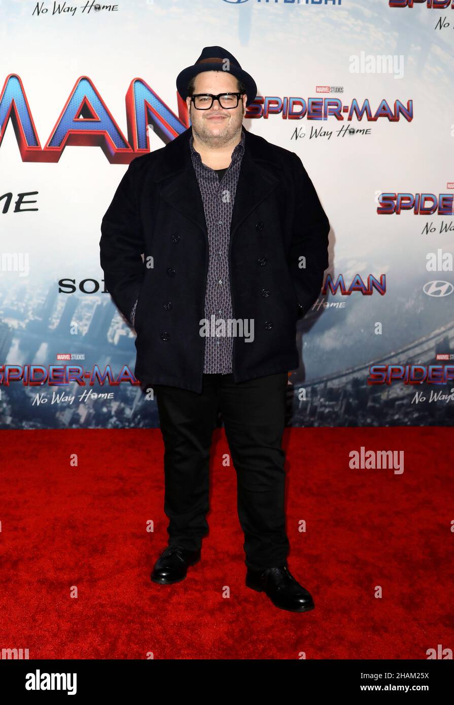 Los Angeles, USA. 13th Dec, 2021. Josh Gad at the Sony Pictures ...