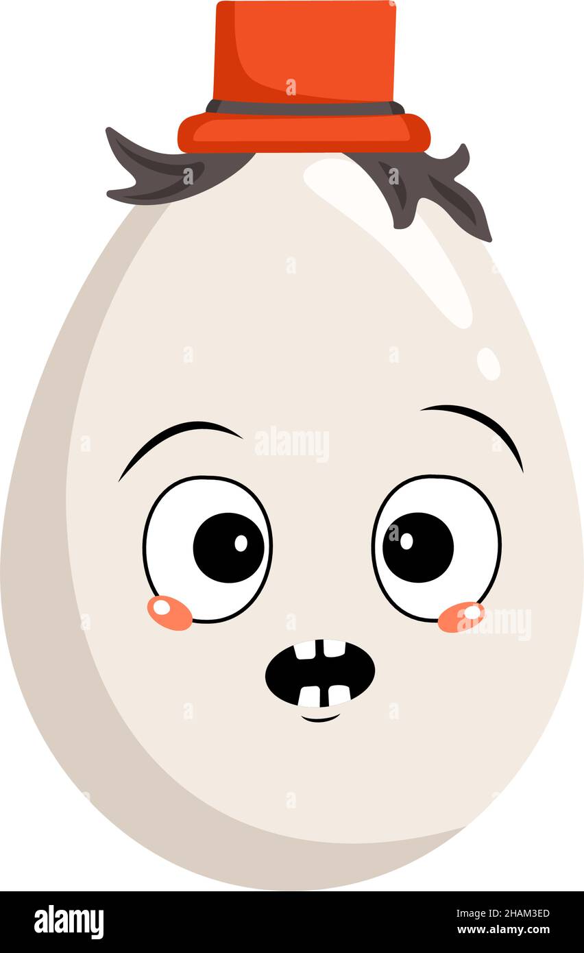 Scared shocked face eyes Cut Out Stock Images & Pictures - Alamy