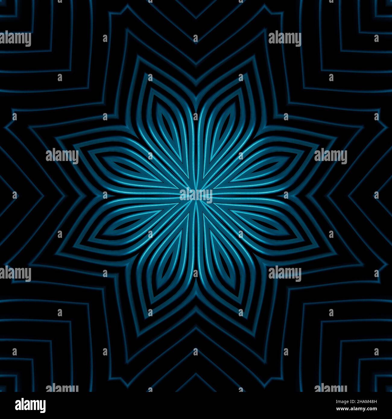 Curves of the metal grating, the steel sheen, the abstract background ...