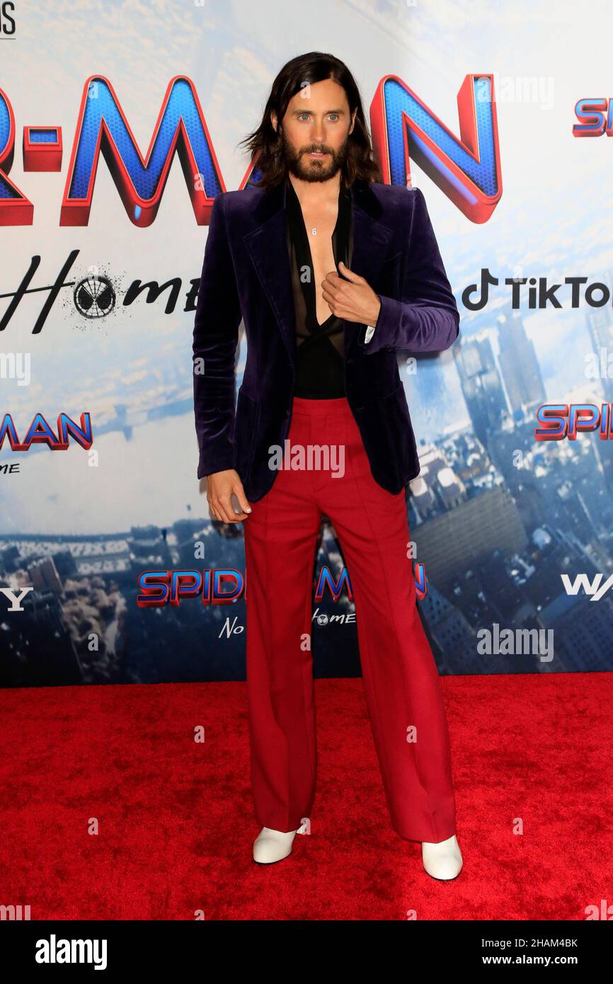 LOS ANGELES - DEC 13: Jared Leto at the Spider-Man: No Way Home ...