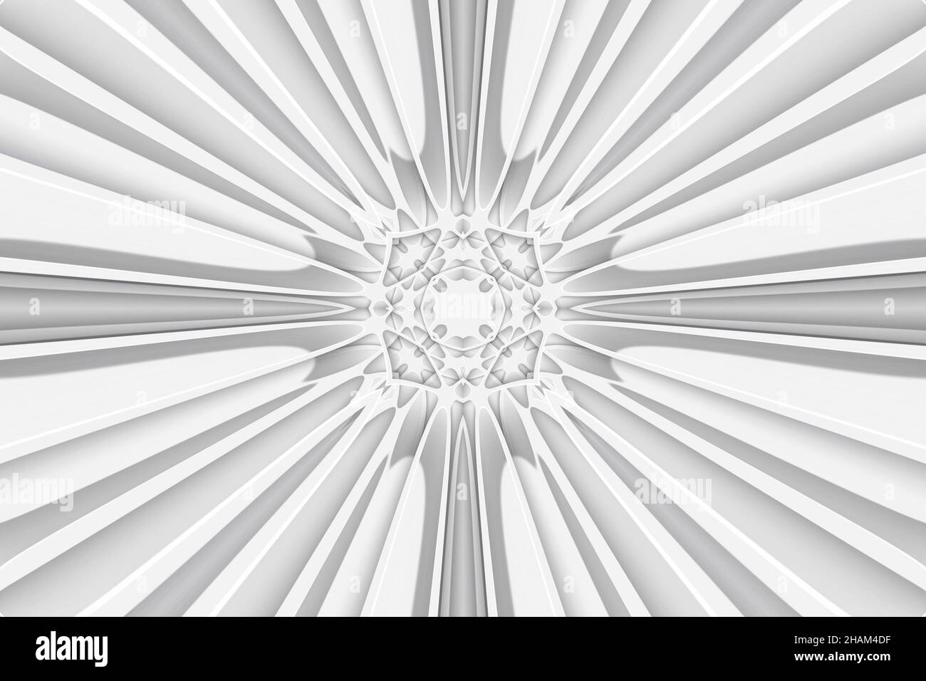 Abstract white elongated spider web pattern, stretched symmetrical ...