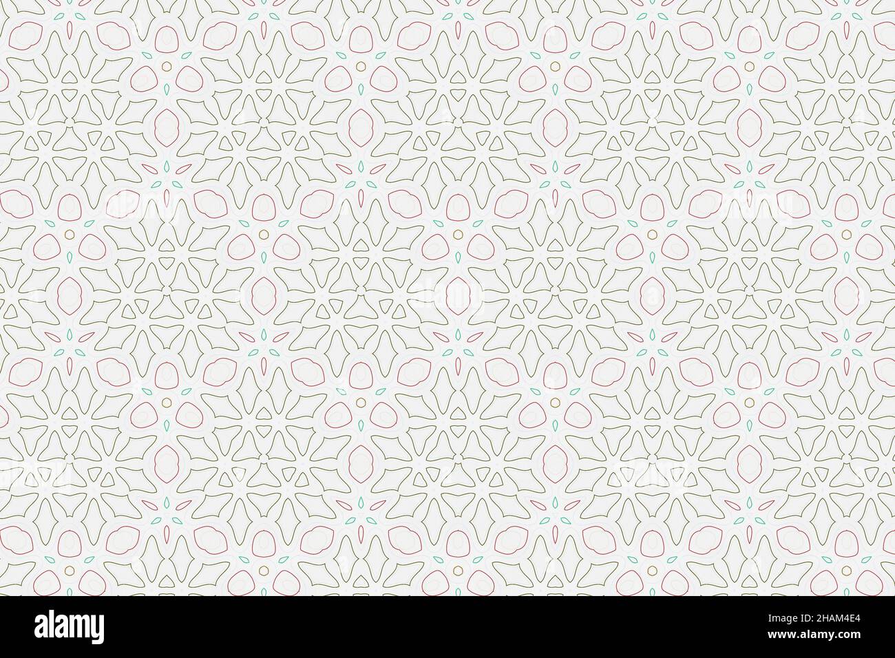 Simple light symmetrical geometric background for design and decoration ...