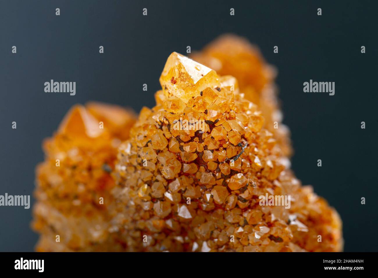 citrine mineral specimen stone rock geology gem crystal Stock Photo - Alamy